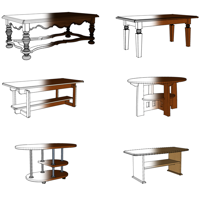 Coffee table pack | SketchUcation