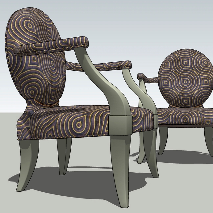 Schnadig Classic Elegance Chair | SketchUcation